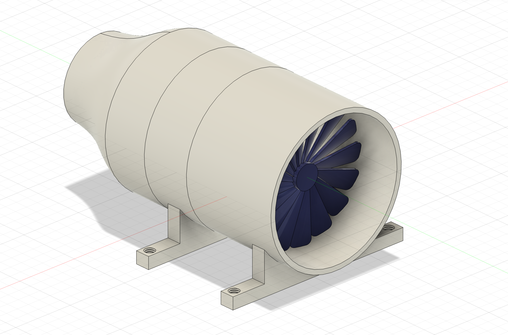 EDF / electric ducted Fan/ plane Propeller by Ocher_Lab | Download free ...