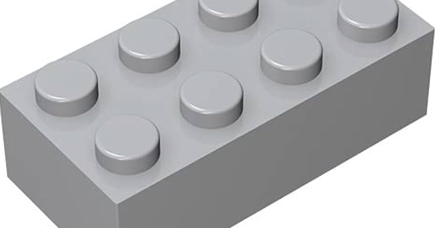 Lego block 2X4-L by Tintanik | Download free STL model | Printables.com