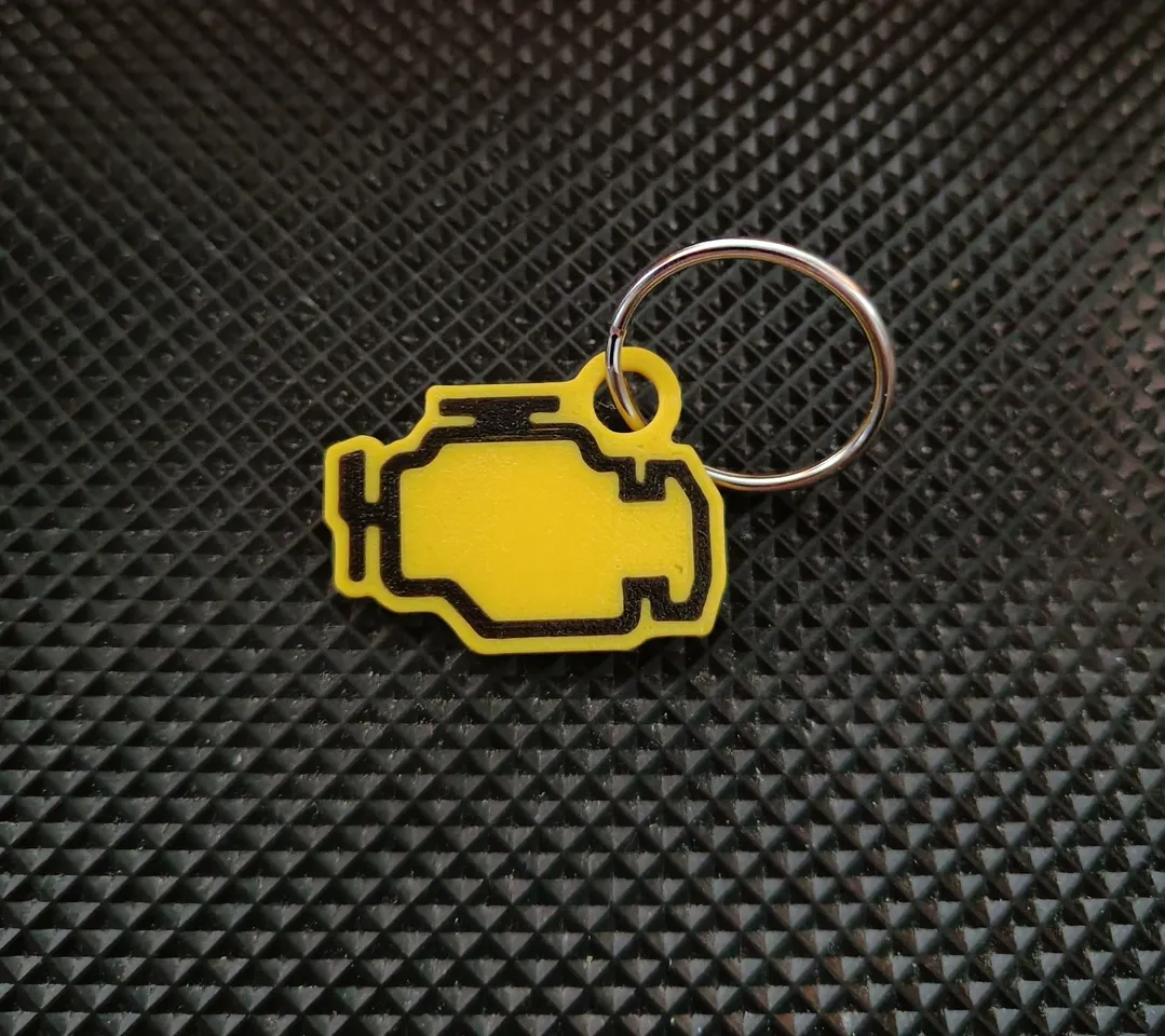 Engine Light Keychain MMU by Berardino | Download free STL model ...