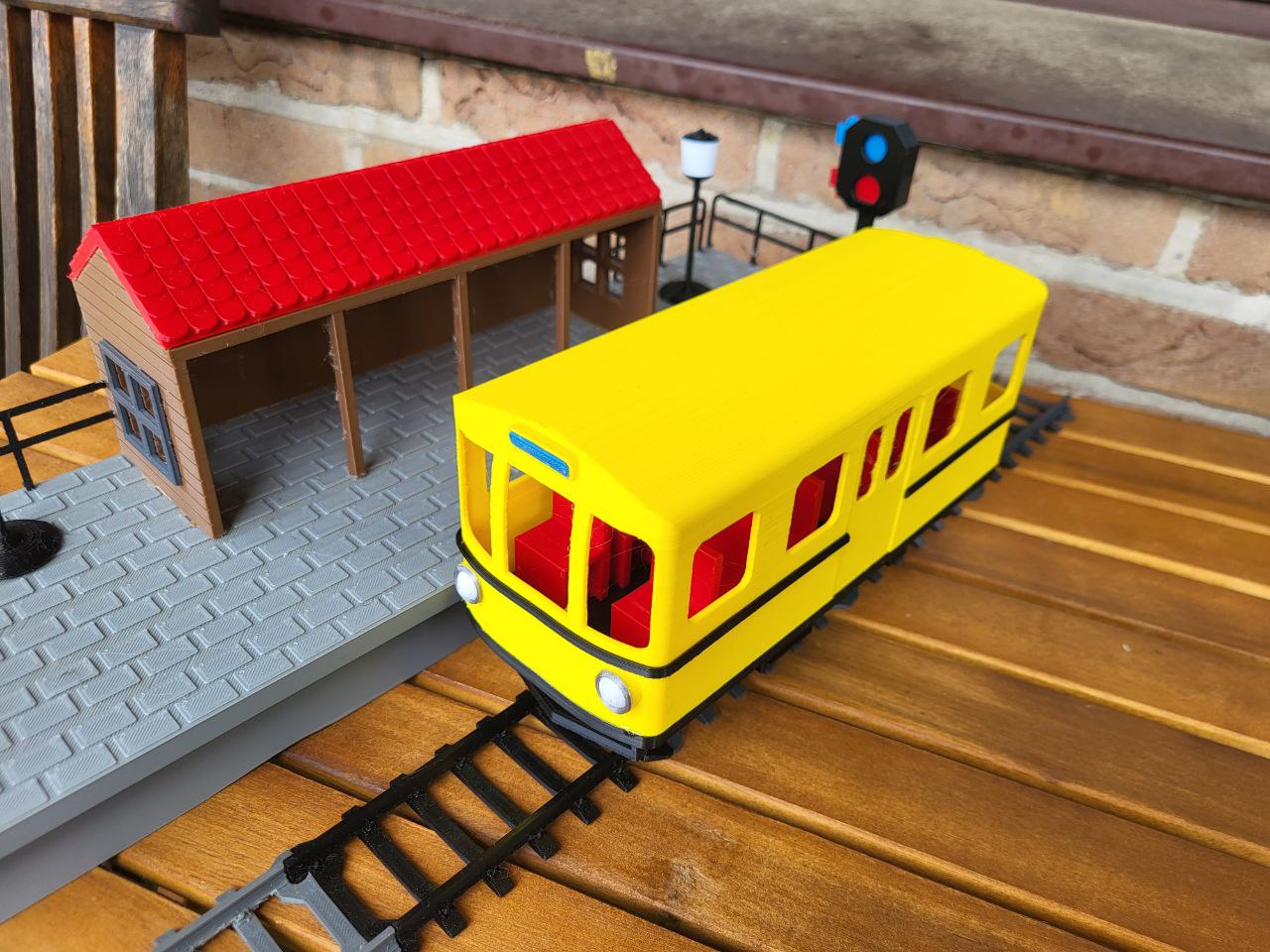 Berlin Toy Train Car for 0 Scale by ASKA Modelle | Download free STL ...