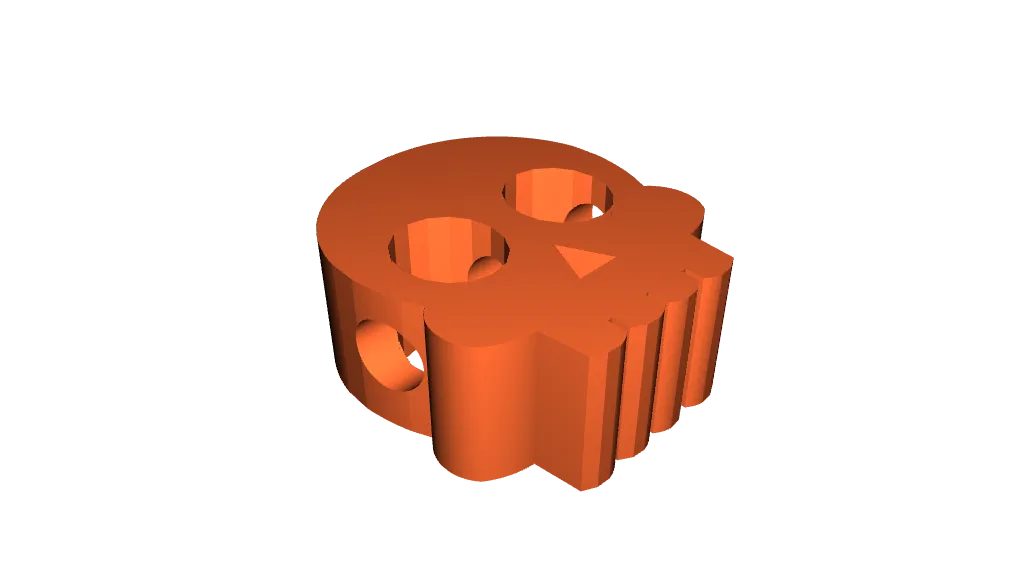 Lebka na náramek plochá by Tomáš | Download free STL model | Printables.com