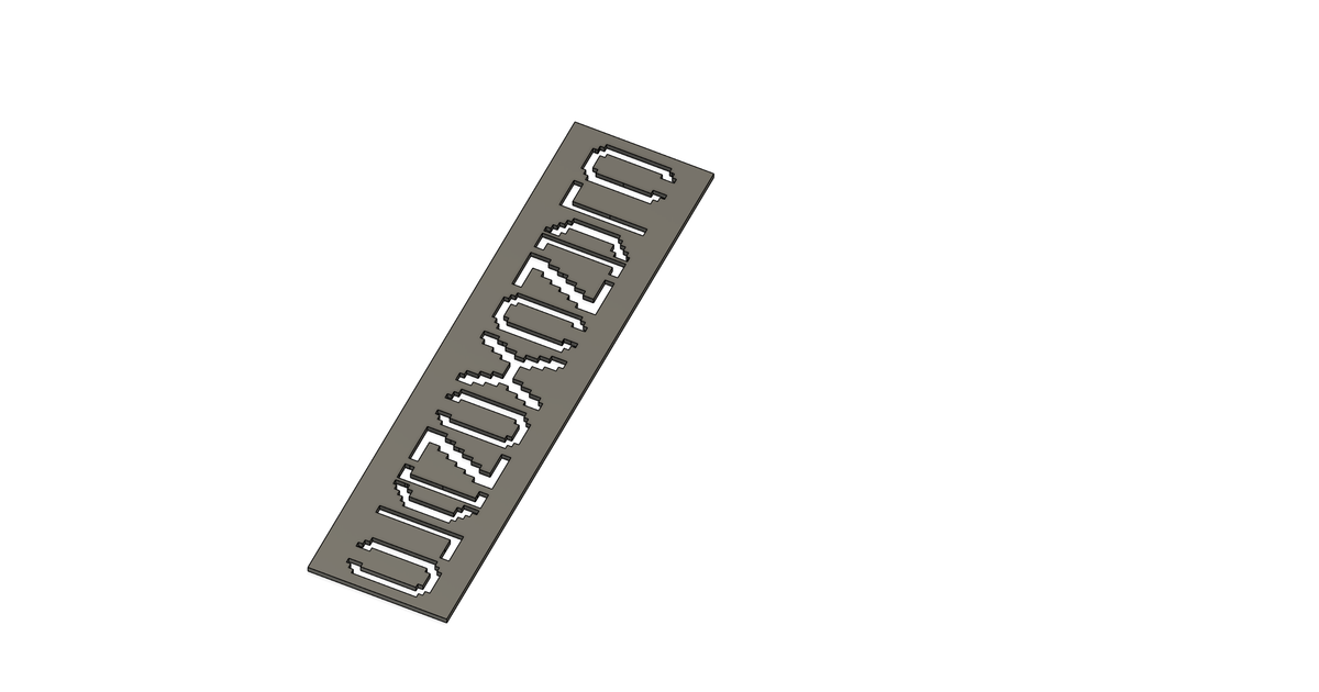 Clancy stole template by Tomáš | Download free STL model | Printables.com