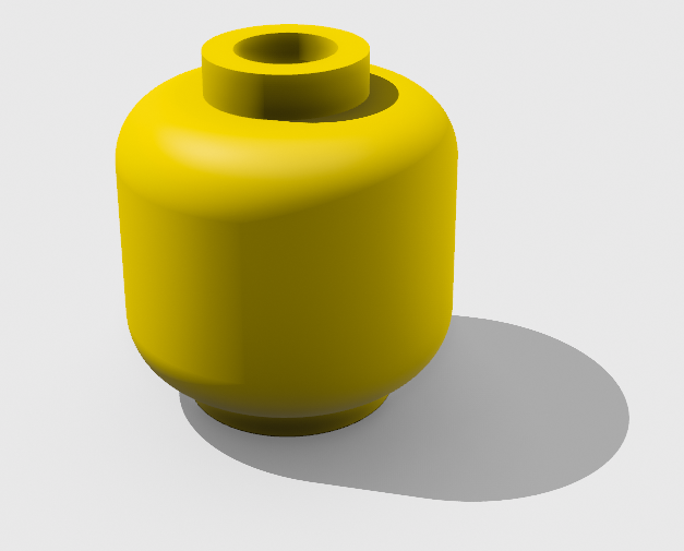 lego head von yoeij | Kostenloses STL-Modell herunterladen | Printables.com