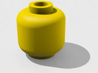 lego head by yoeij | Download free STL model | Printables.com