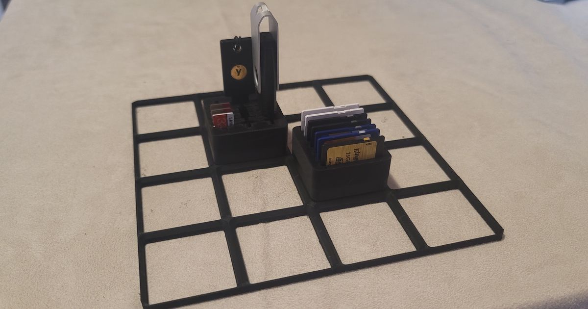 Gridfinity OpenSCAD USB and SD Card Holder by R I | Download free STL model | Printables.com