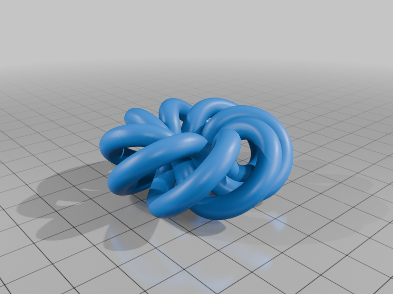 Torus knot decoration by kutnohormac | Download free STL model ...