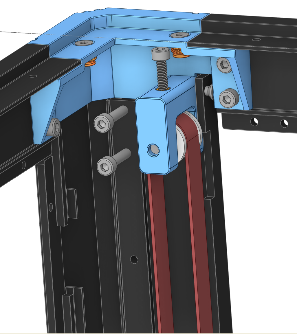 Sovol SV08 Z Belt tensioner system by Nadir @ CN3D | Download free STL ...