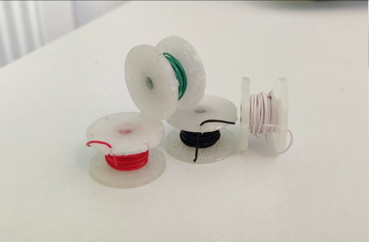 Mini cable spools by UraniumBottle | Download free STL model ...