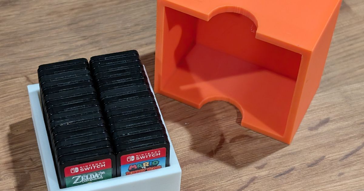 Switch Game Case for 30 Games by superelliot64 | Download free STL ...