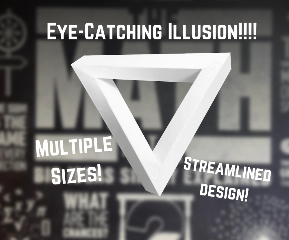 The Impossible Triangle por Master Printer | Descargar modelo STL ...