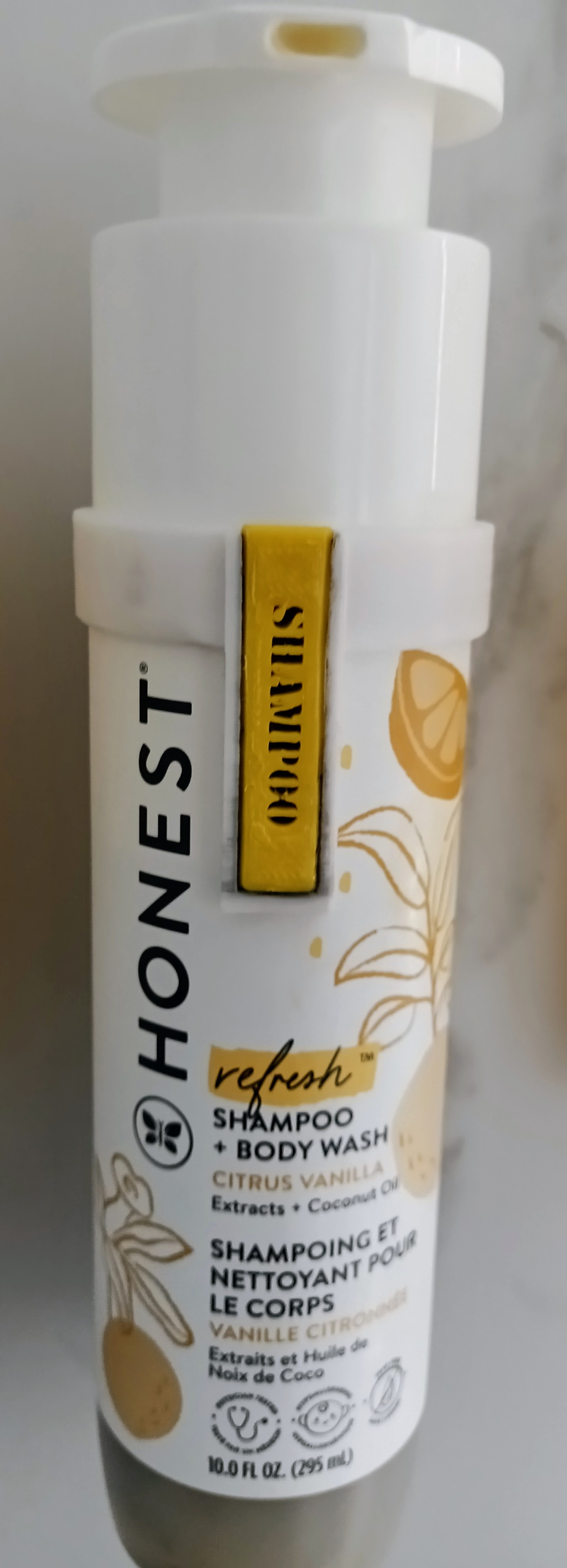 Honest shampoo holder with labels by That_car_guy_noah | Download free ...