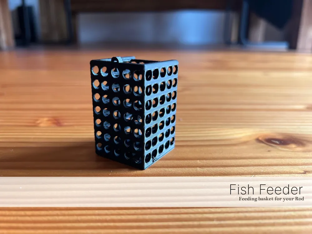 Fish Feeder by RealNationPrint | Download free STL model | Printables.com