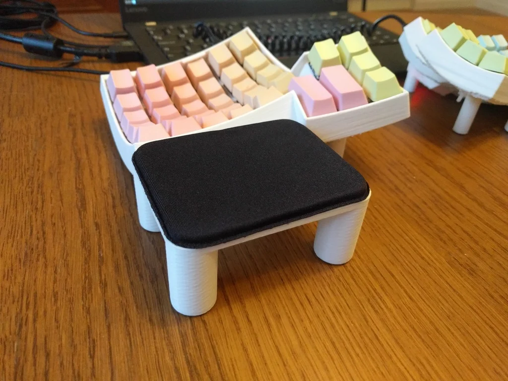 Dactyl Keyboard Wrist Rest by nem | Download free STL model ...