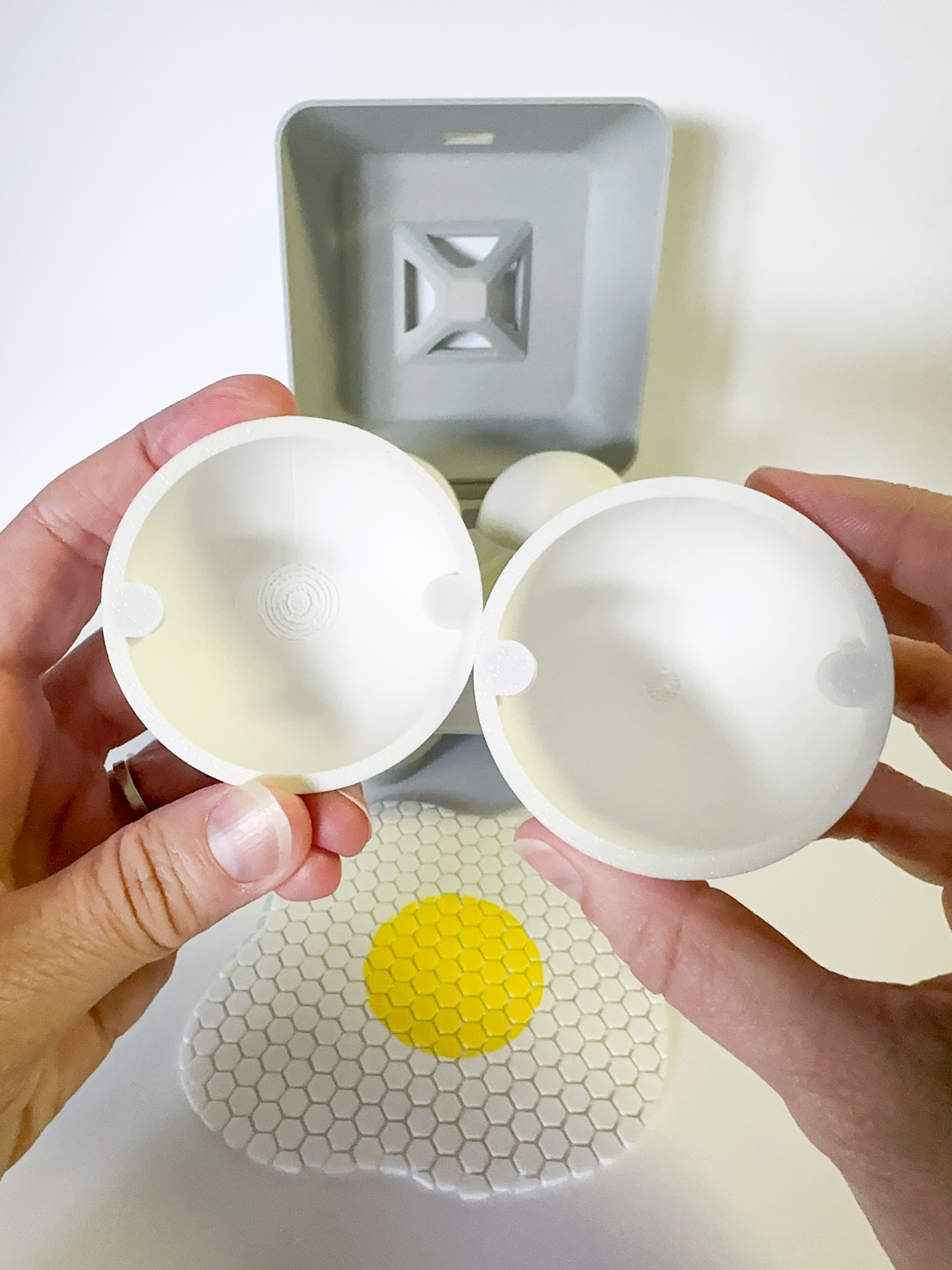 Fidget Fabric Fried Egg Set (requires mesh fabric) by 3DPmom | Download ...