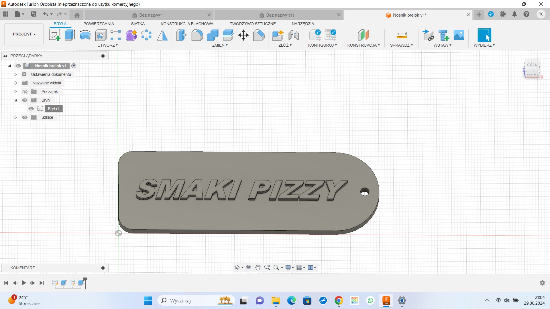 Pizza flavors keychain by SCANER | Download free STL model | Printables.com