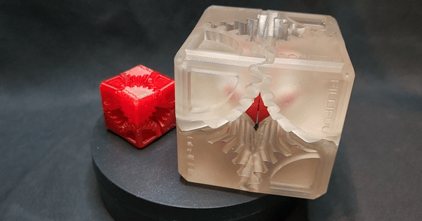 GEAR FIDGET SPINNER - BASIC CUBE & SPHERE / KEYCHAIN by FilliFuu ...