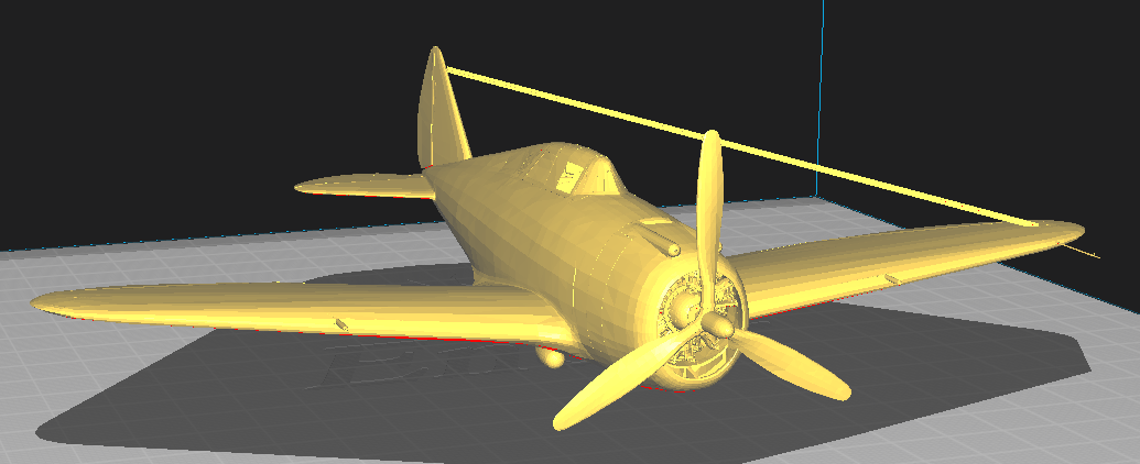 P-43 A-1 American fighter by AaronTMG | Download free STL model ...