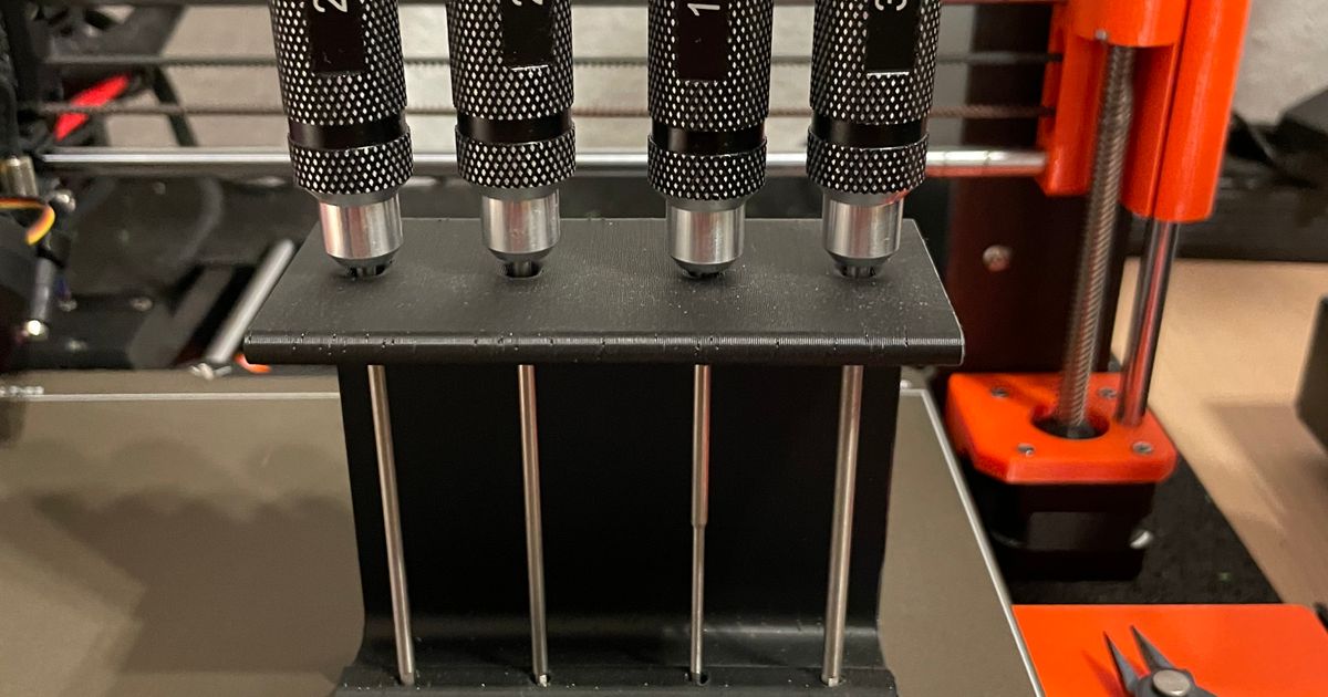 Hex Screwdriver Stand by chrizzo84 | Download free STL model ...