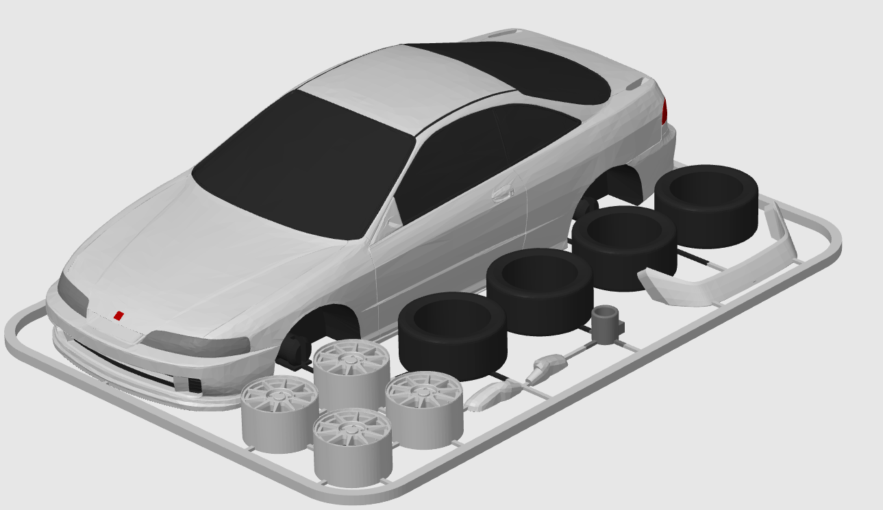 Honda Integra Type R (DC2 JDM) Kit Card by The Kit Card Guy | Download ...