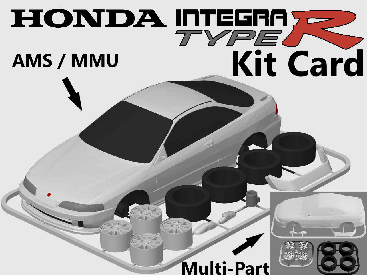 Honda Integra Type R (DC2 JDM) Kit Card by The Kit Card Guy | Download ...