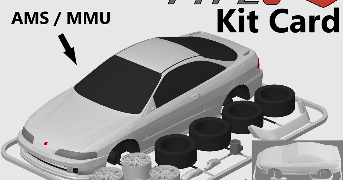 Honda Integra Type R (DC2 JDM) Kit Card by The Kit Card Guy | Download ...