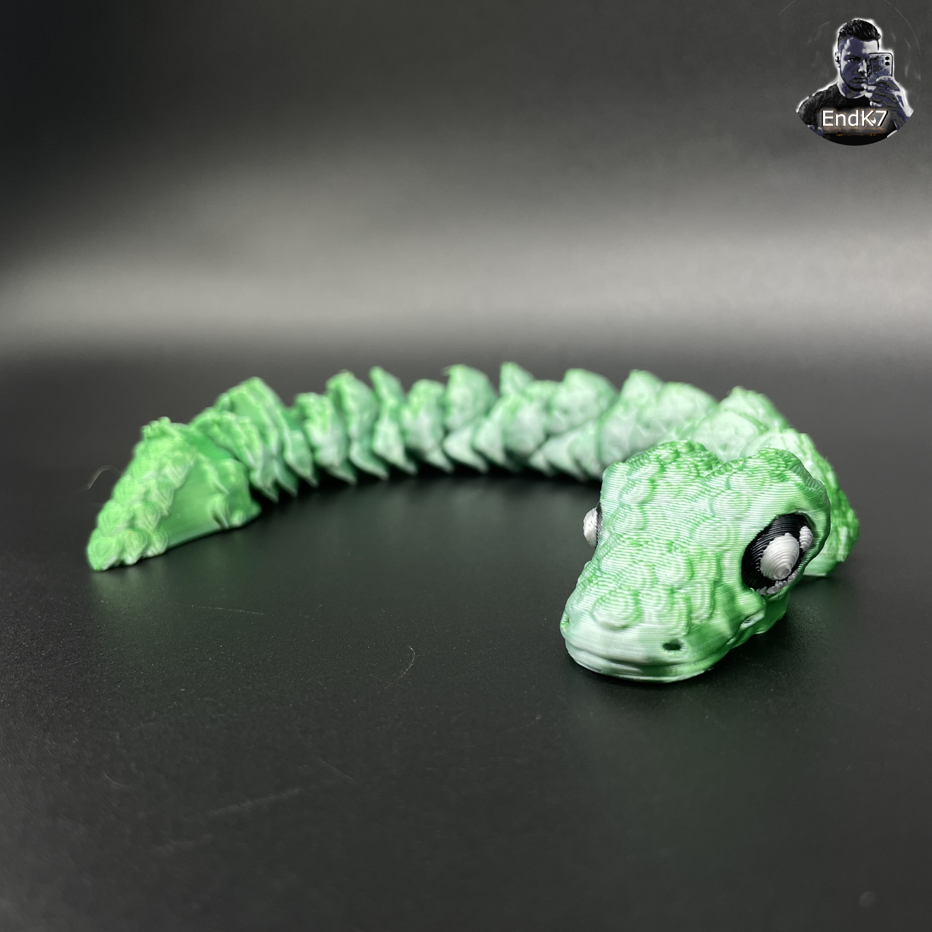 Legendary Snake - Articulated - Print in Place - Flexible - No Supports ...