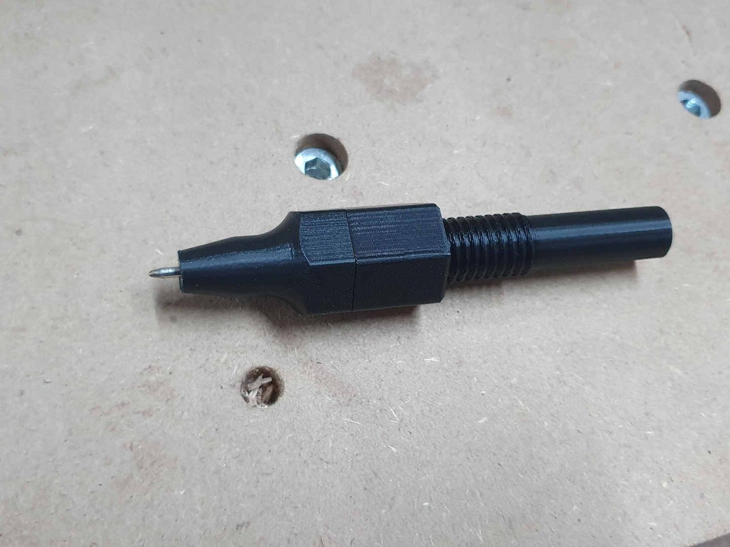 CNC Penholder Spindlemount (Plotter) by Laisch | Download free STL model | Printables.com