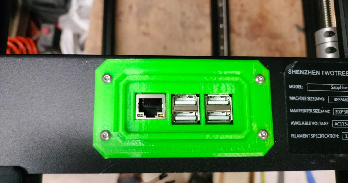 Caja para BTT Pi, BTT Pi box, (Frontal, Front) by Escrich | Download ...