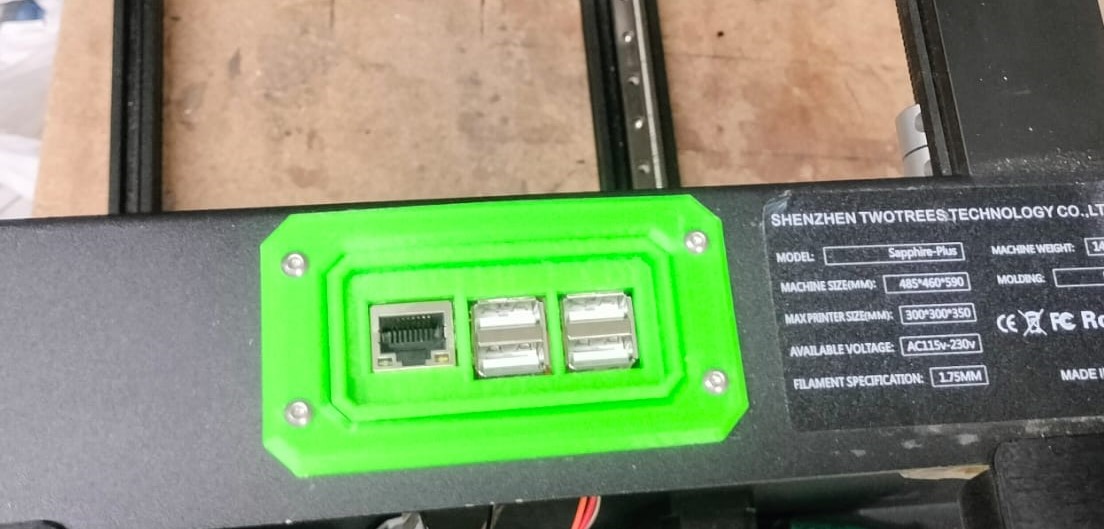 Caja para BTT Pi, BTT Pi box, (Frontal, Front) by Escrich | Download ...