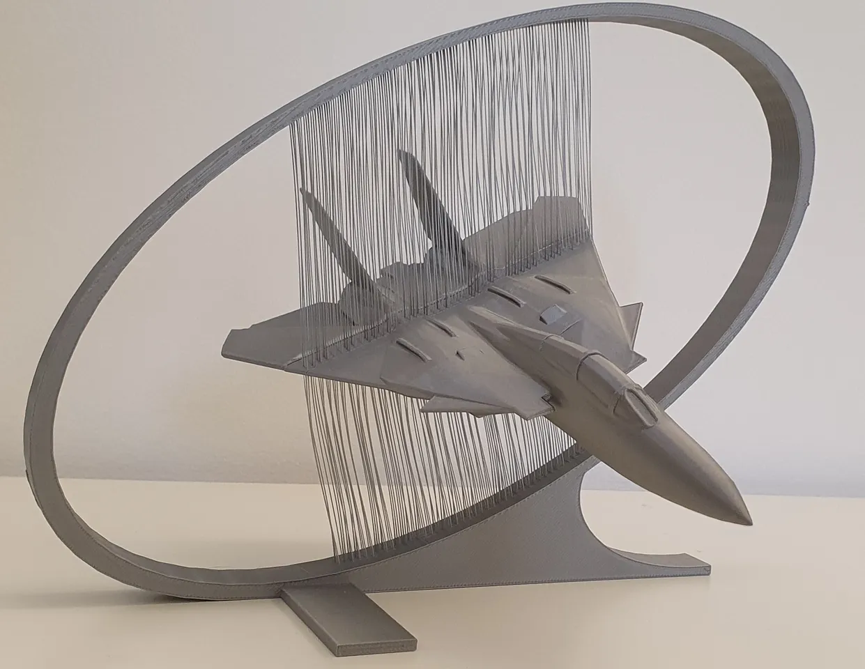 Grumman F-14 Tomcat Face - String Art by Raskal | Download free STL ...