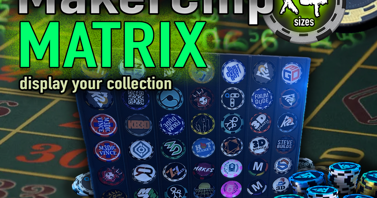 MakerChip Matrix by K2_Kevin | Download free STL model | Printables.com