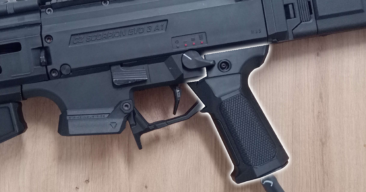 Airsoft ASG Scorpion Evo SI Style HPA Grip by Thor | Download free STL ...