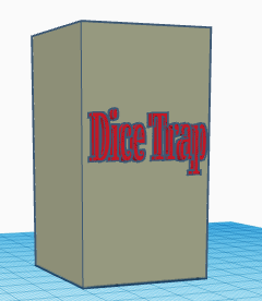 Dice Trap pun by Tristan Hill | Download free STL model | Printables.com