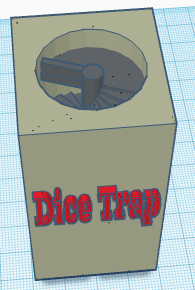 Dice Trap pun by Tristan Hill | Download free STL model | Printables.com