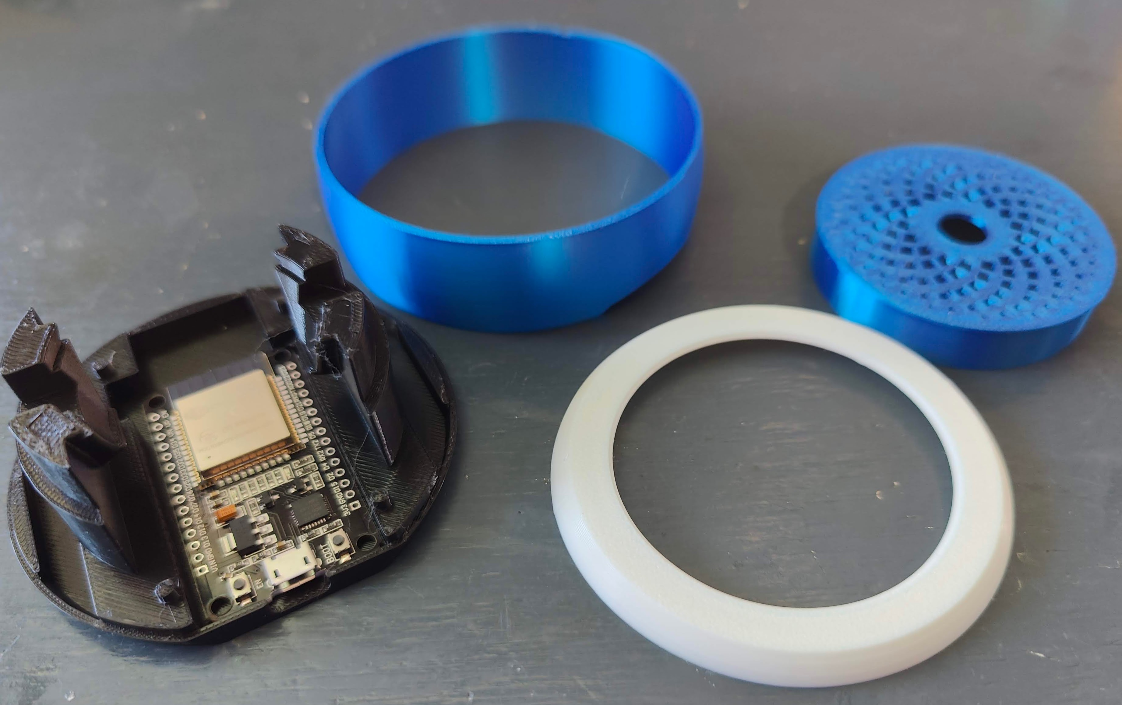 Supports Esp32 Dev Board And Speakers With Larger Magnet By