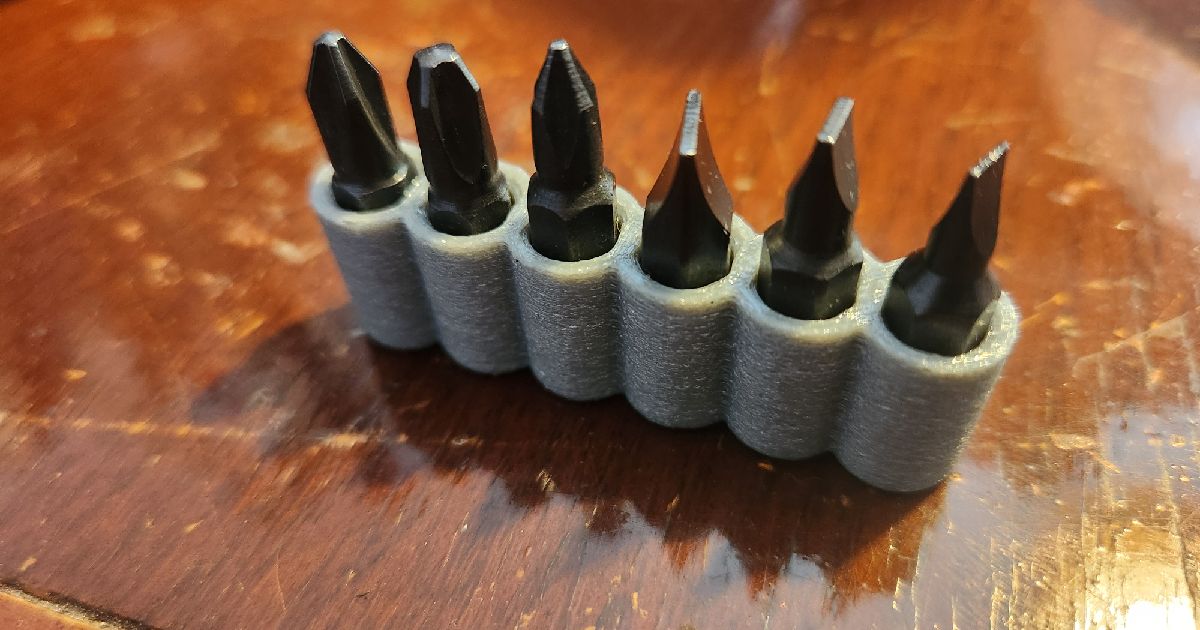 Hex bits soft multi-sock by Reed Bowman | Download free STL model ...