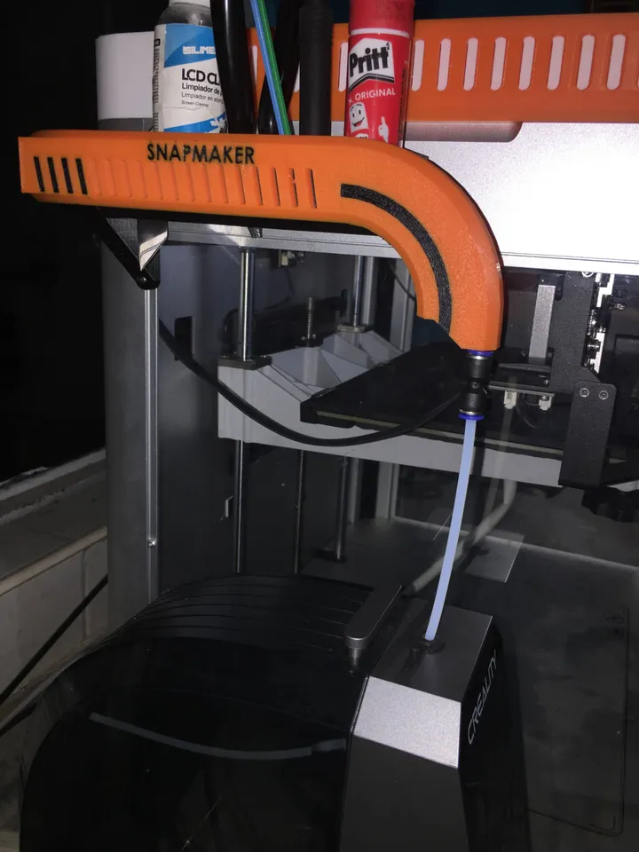 Side filament brackets for Snapmaker J1S by Roberto Mendoza Gasca ...