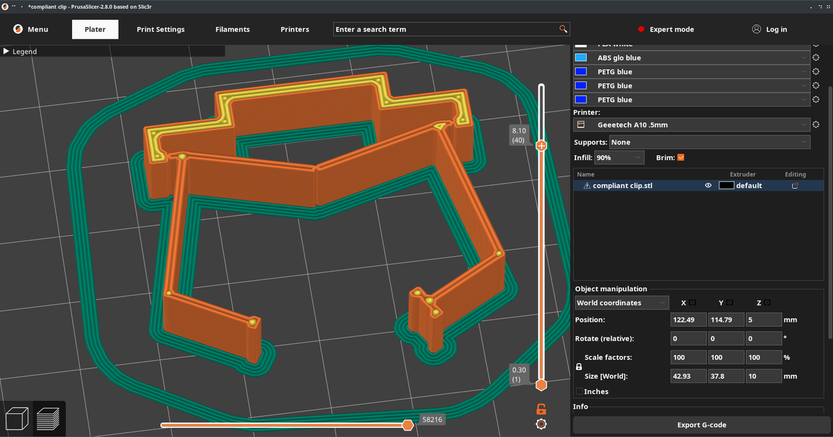 Compliant mechism clip. Not a Tron reconizer. autorstwa Executive Quest ...
