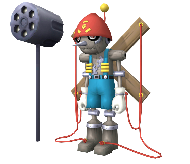 Puppetmon from Digimon by Skeleton Dan | Download free STL model ...