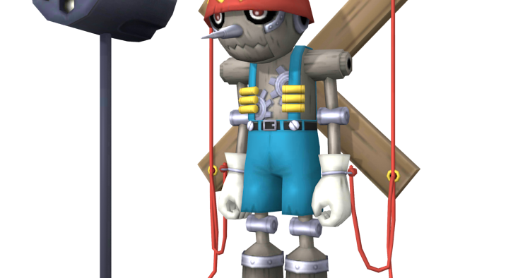 Puppetmon from Digimon by Skeleton Dan | Download free STL model ...