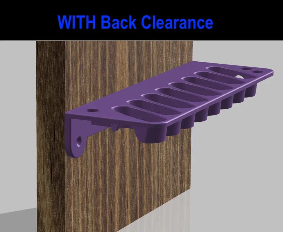 Mini-pliers Rack - Wall Mount by mscalora | Download free STL model ...