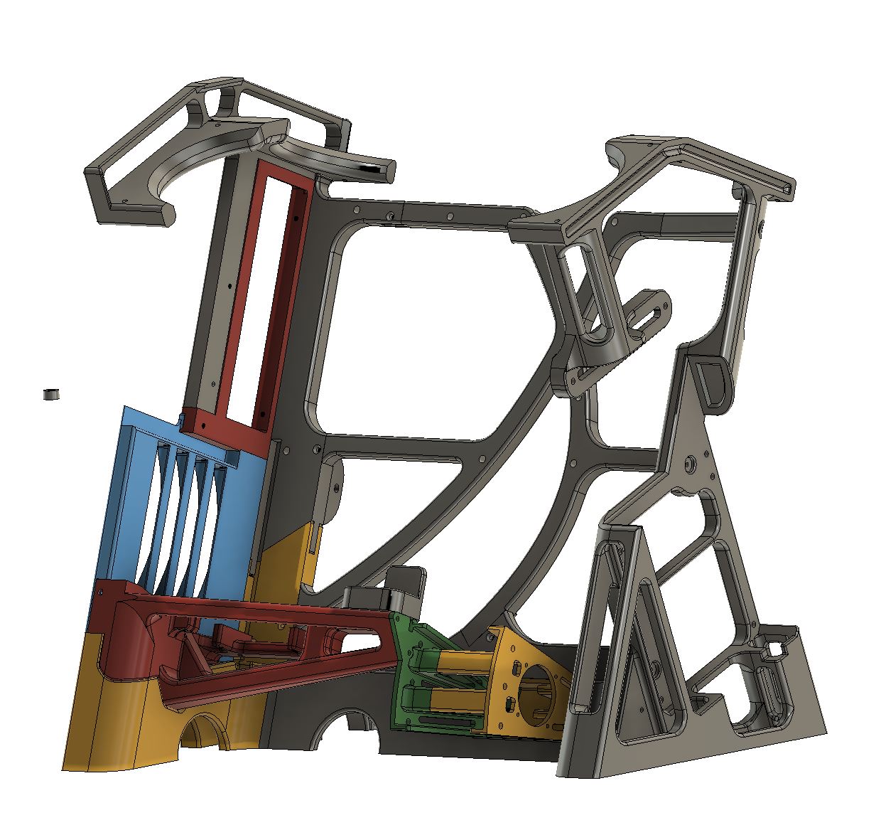 Vertical GPU Mount for Open PC Frame II (OPF-II) by Empiricus ...