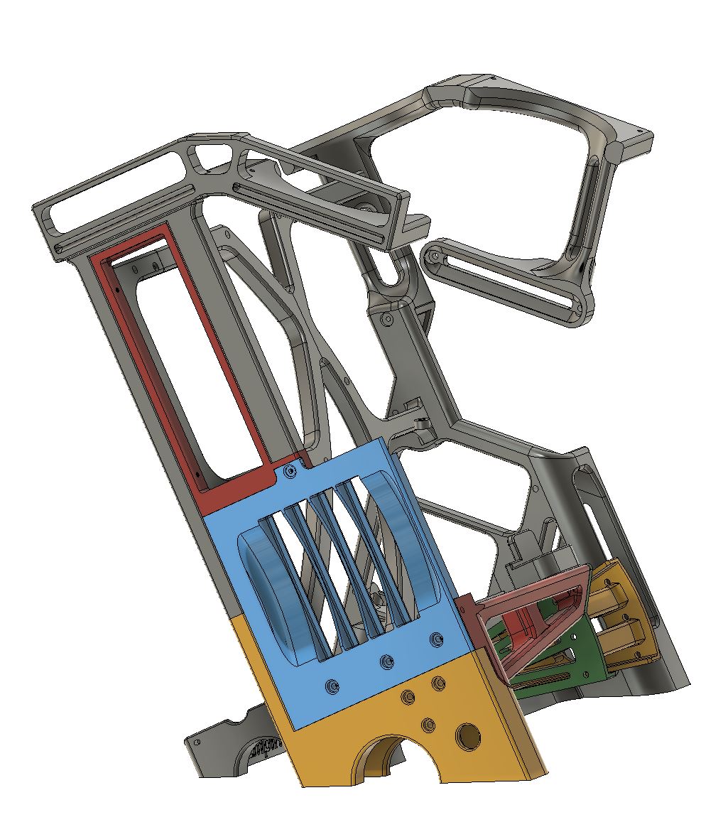 Vertical GPU Mount for Open PC Frame II (OPF-II) by Empiricus ...