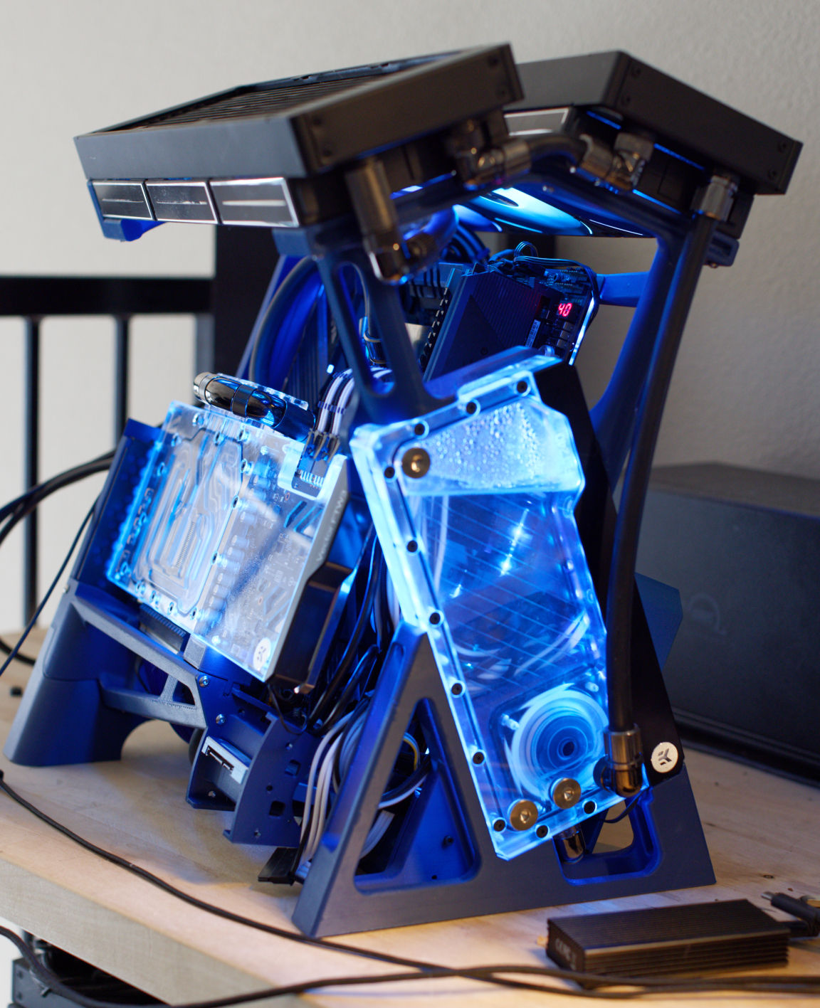 Vertical GPU Mount for Open PC Frame II (OPF-II) by Empiricus ...