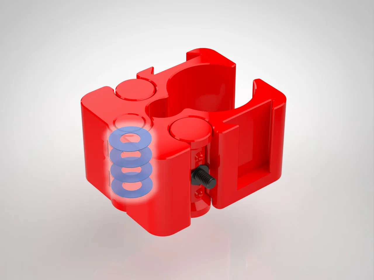 Super Pipe Clamp with Print-in-Place Hinge: Strong, Adjustable, Smart ...