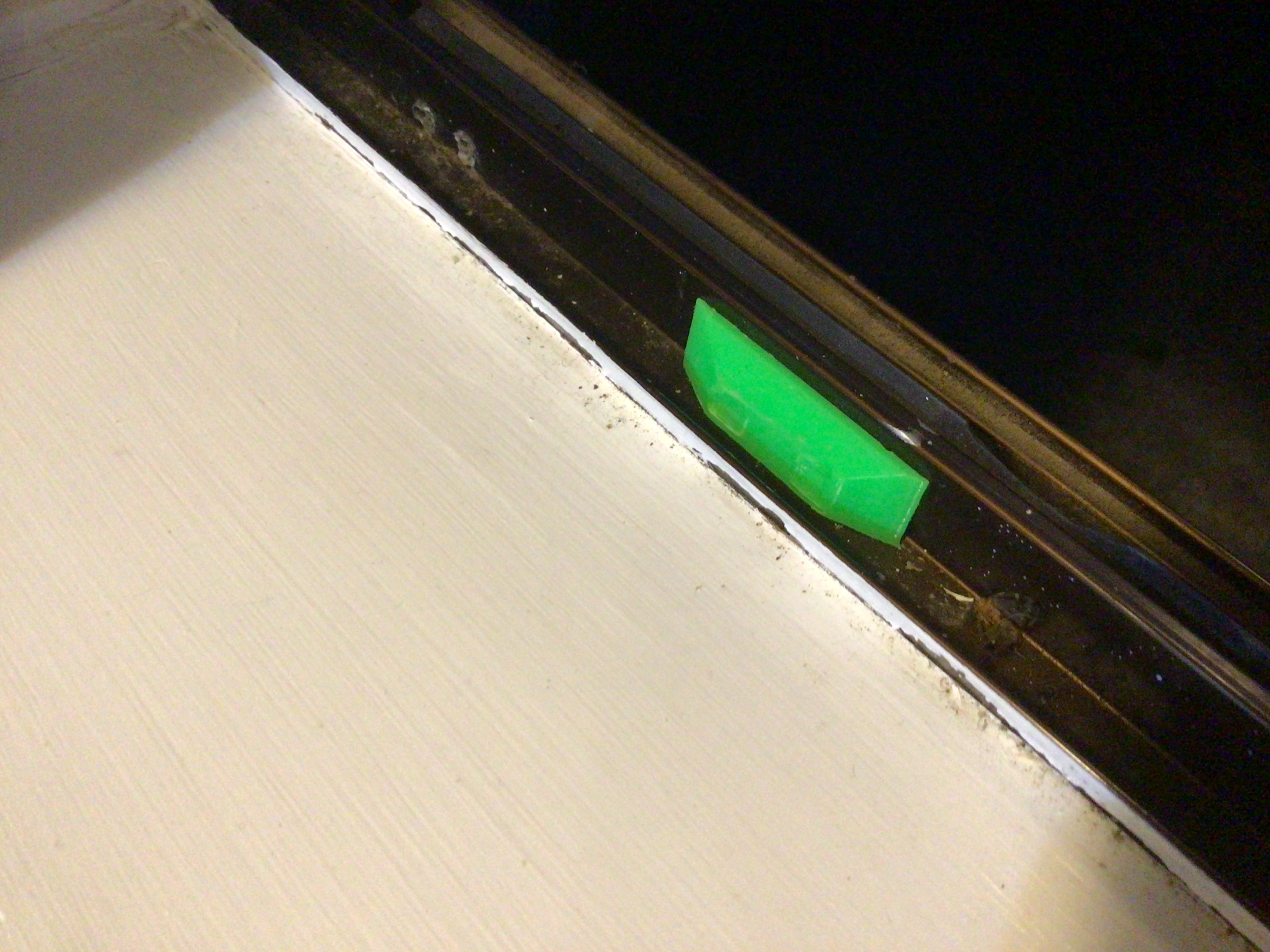 window latch strike plate by onyx crater | Download free STL model ...