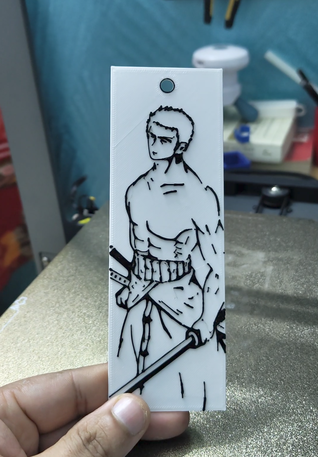 Zoro Bookmark by MadRajib | Download free STL model | Printables.com