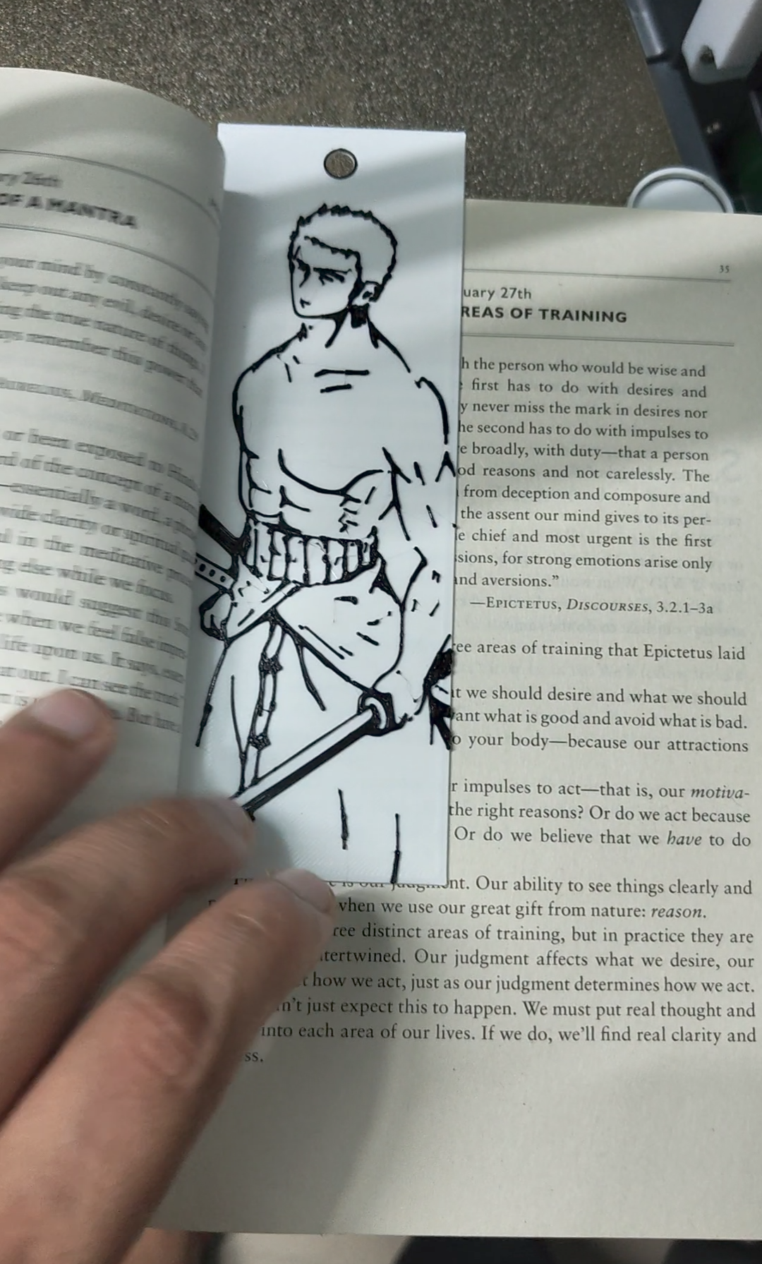 Zoro Bookmark by MadRajib | Download free STL model | Printables.com