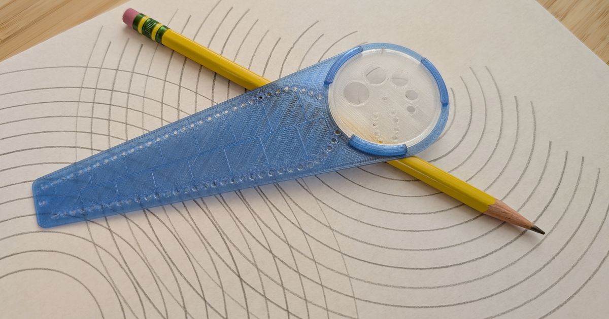 Saftey Compass (Parametric) by bluekeyes | Download free STL model ...