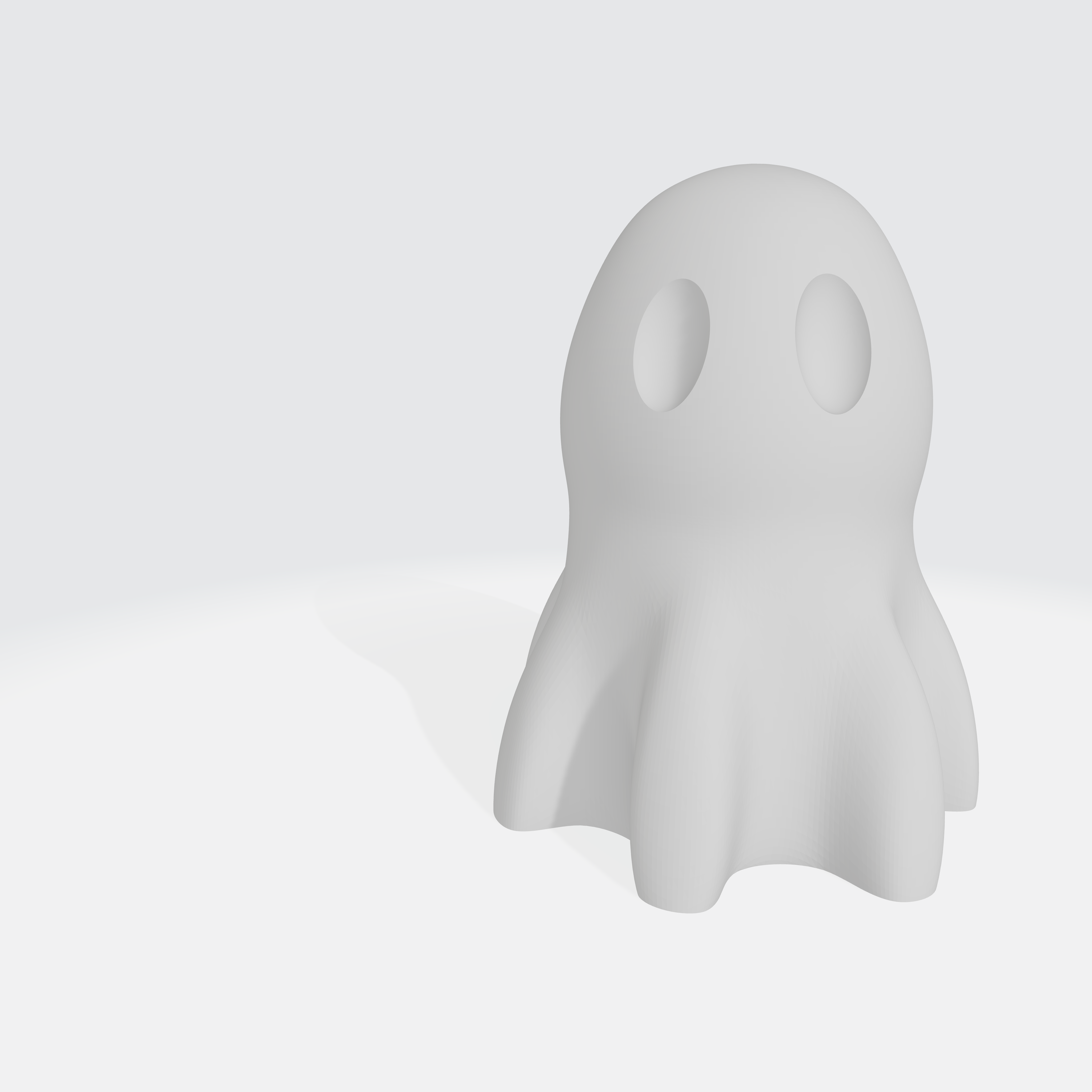 Simple Ghost Halloween Decoration by Blakesmakes3d | Download free STL ...